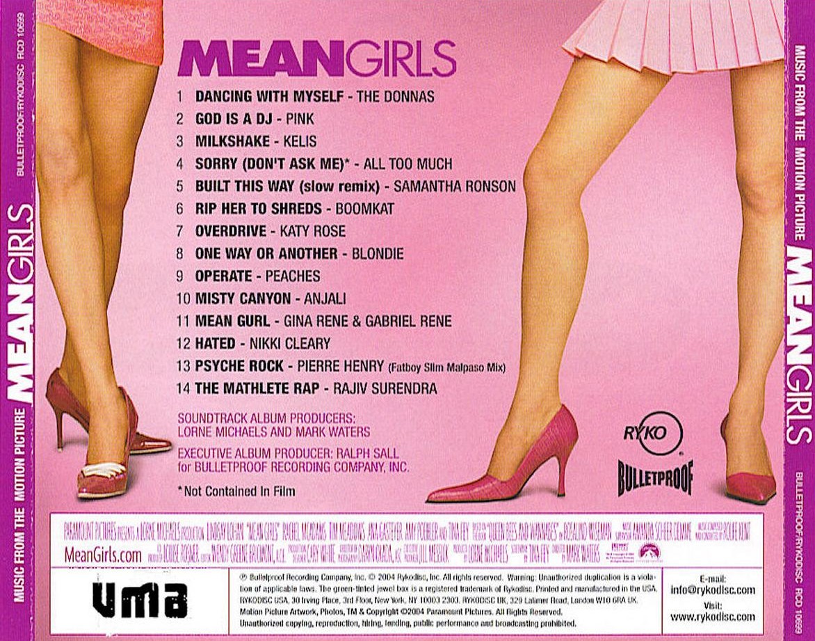 Mean Girls : Back | CD Covers | Cover Century | Over 1.000.000 Album ...